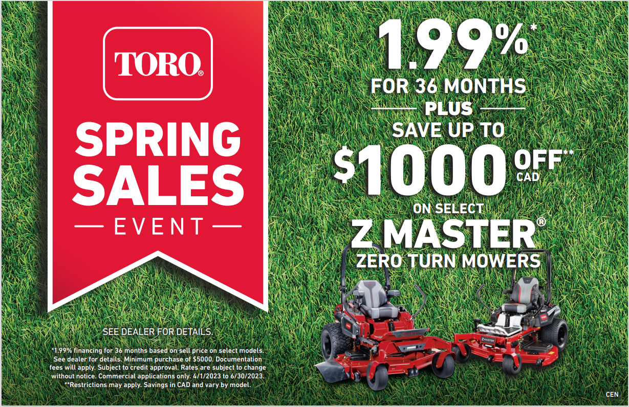 Toro Commercial Contractor Customer Financing | Toro