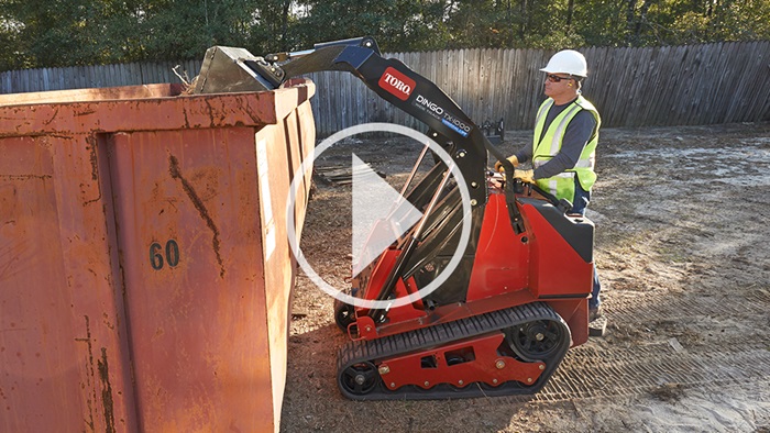 Dingo TX 1000 Wide Track | Toro