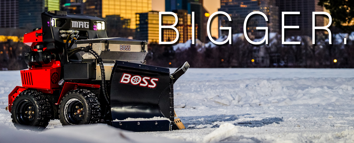 BOSS Snowplow Snow and Ice Removal Equipment Snowplows, Spreaders ...
